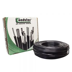 CABLE THW CAL. 8 COLOR NEGRO CONDULAC – Ferrelectro