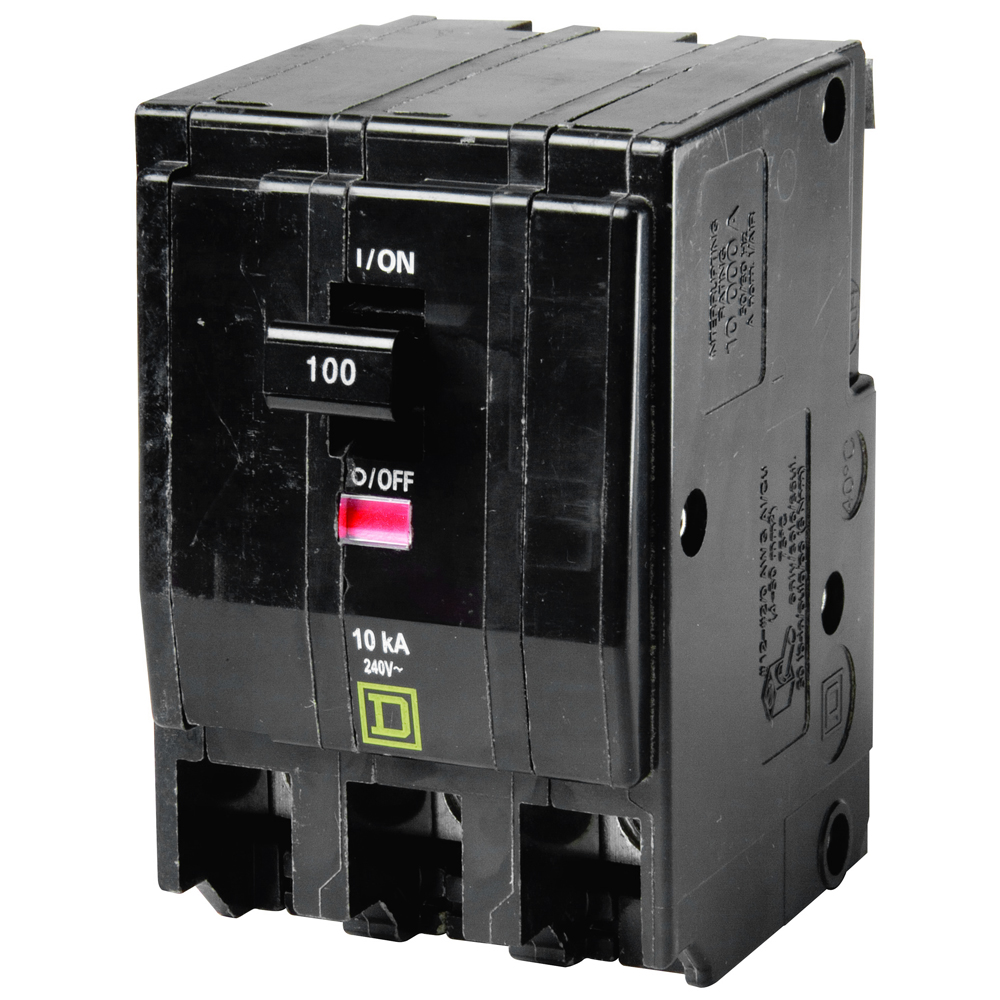 INTERRUPTOR TERMOMAGNETICO 3 POLOS 100A SQUARE D – Ferrelectro